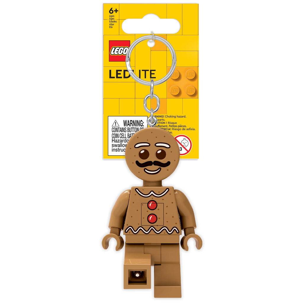 Gingerbread Man Keychain Light – Bricks and Minifigs Ontario