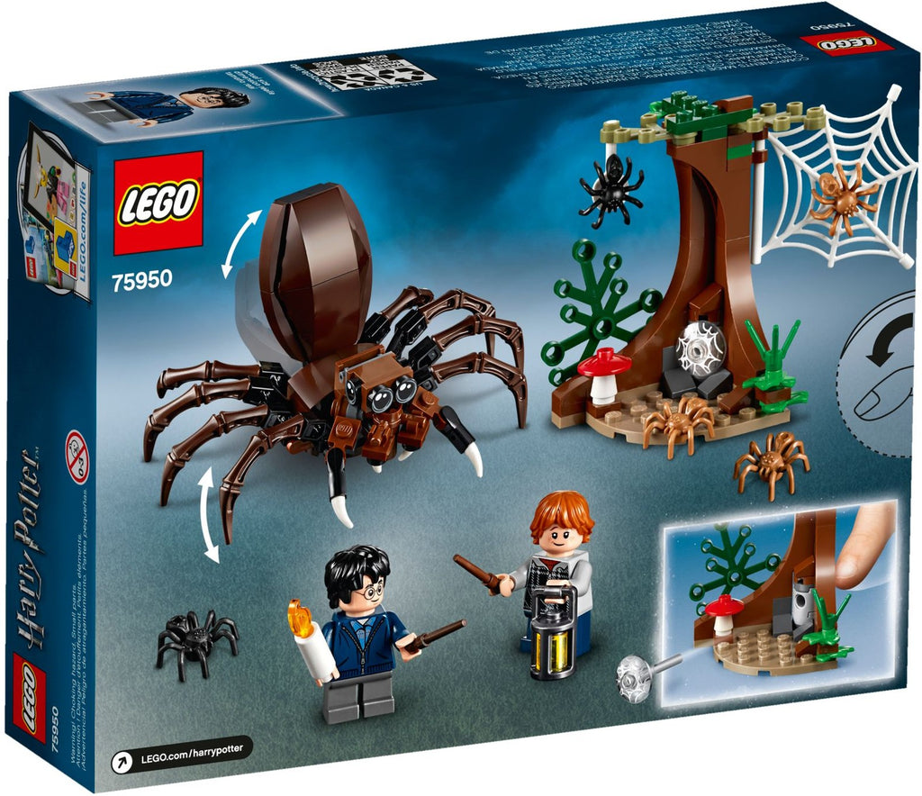 75950 LEGO Harry Potter Aragog's Lair (Retired) (Certified Complete ...