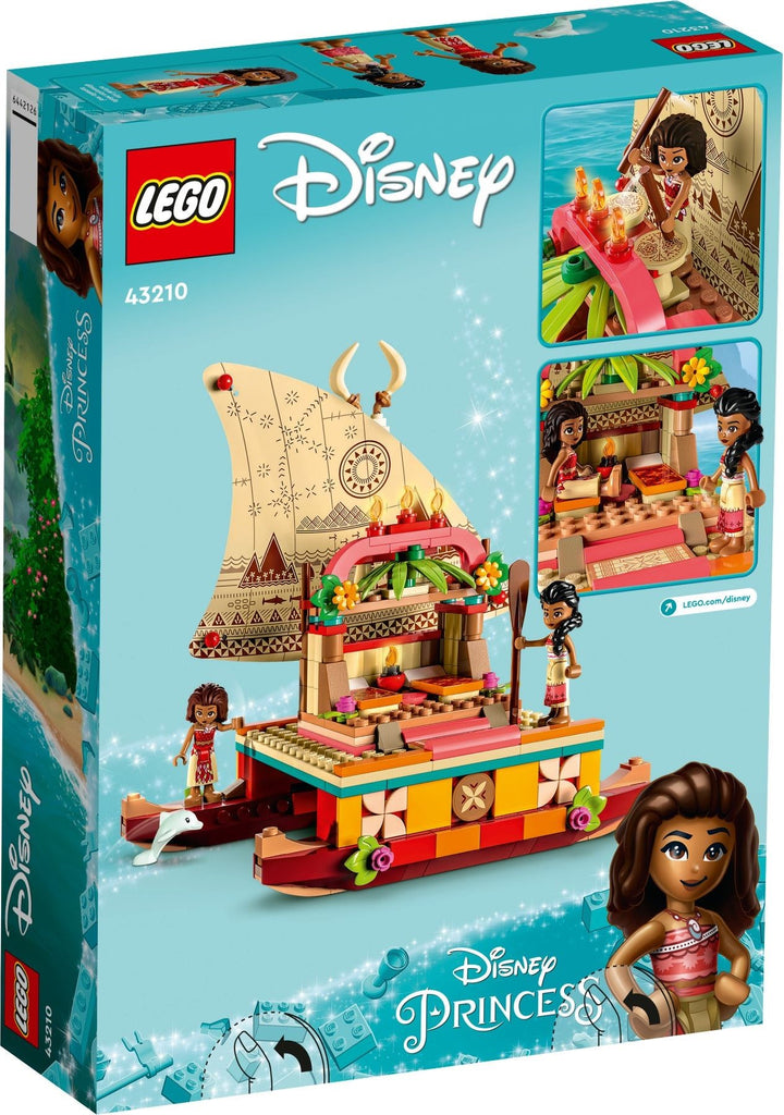 43210 LEGO Disney: Moana's Wayfinding Boat – Bricks and Minifigs Ontario