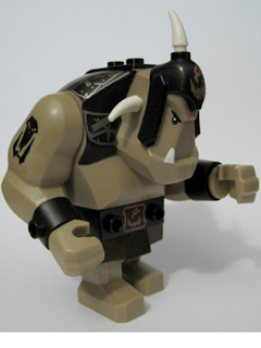 CAS423 Fantasy Era - Troll, Dark Tan with Black Armor – Bricks and ...