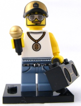 col03-15 Rapper, Series 3 – Bricks and Minifigs Ontario