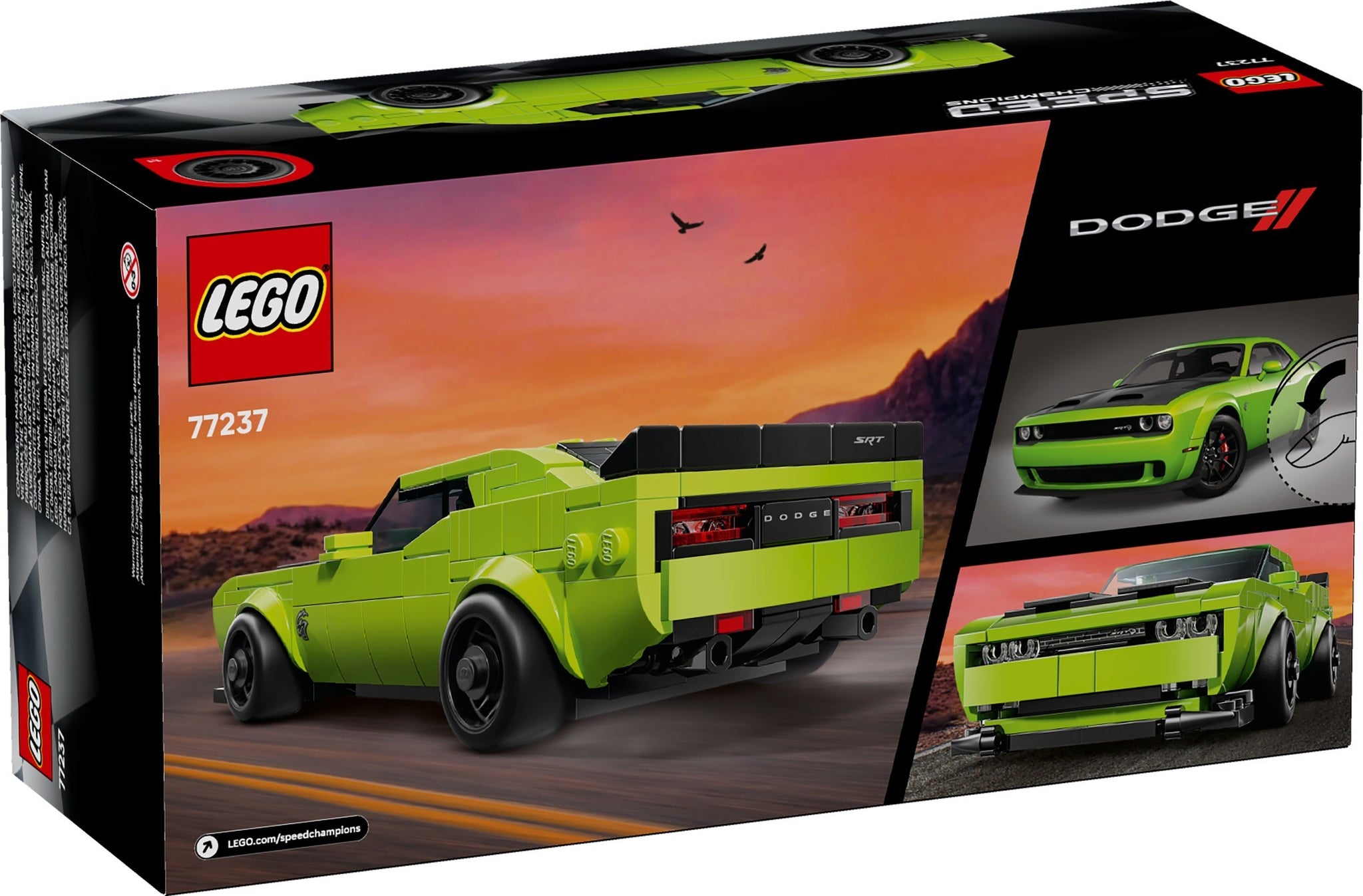 77237 Dodge Challenger SRT Hellcat – Bricks and Minifigs Ontario