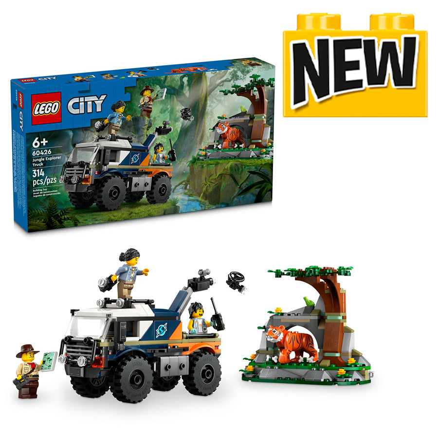 60426 LEGO City: Jungle Explorer Off-Road Truck – Bricks and Minifigs ...