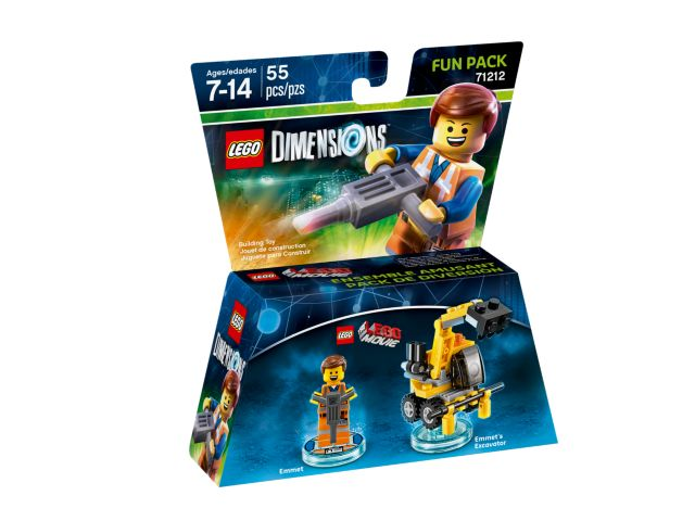 71212 Fun Pack - The LEGO Movie (Emmet and Emmet's Excavator) (Retired ...