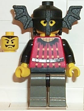 CAS022a Fright Knights - Bat Lord (No Cape) – Bricks and Minifigs Ontario