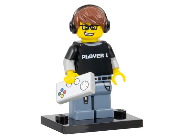 col12-4 Video Game Guy, Series 12 – Bricks and Minifigs Ontario