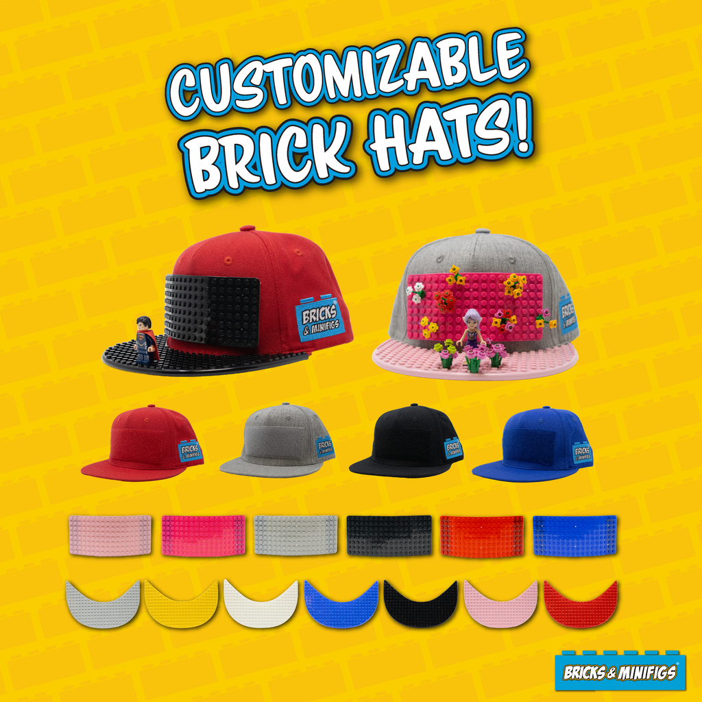 Brick Hat (Assorted Colors) – Bricks and Minifigs Ontario