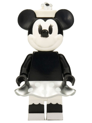 IDEA050 Minnie Mouse - Grayscale, Steamboat Willie – Bricks and ...