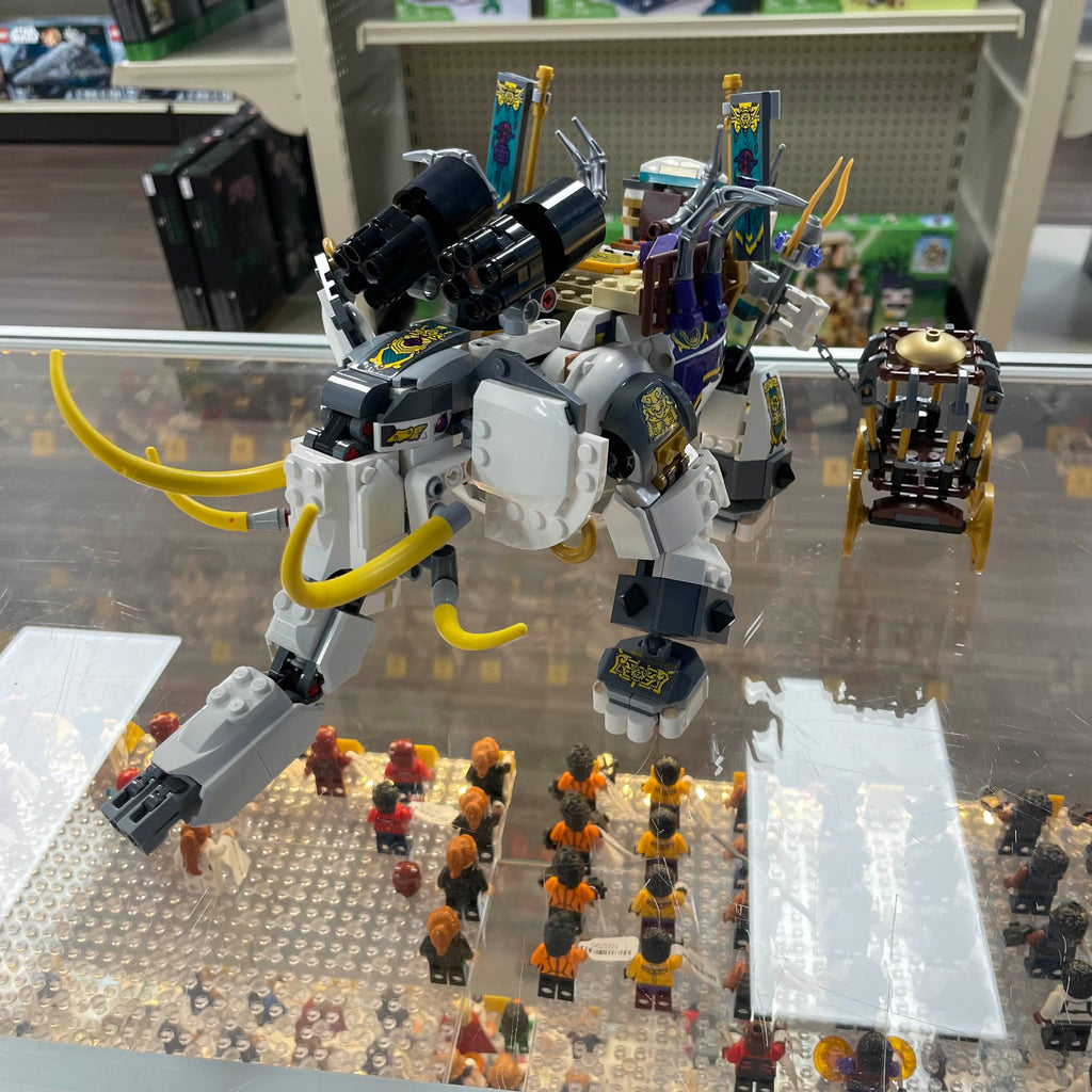 80043 Yellow Tusk Elephant (Previously Owned) – Bricks and Minifigs Ontario