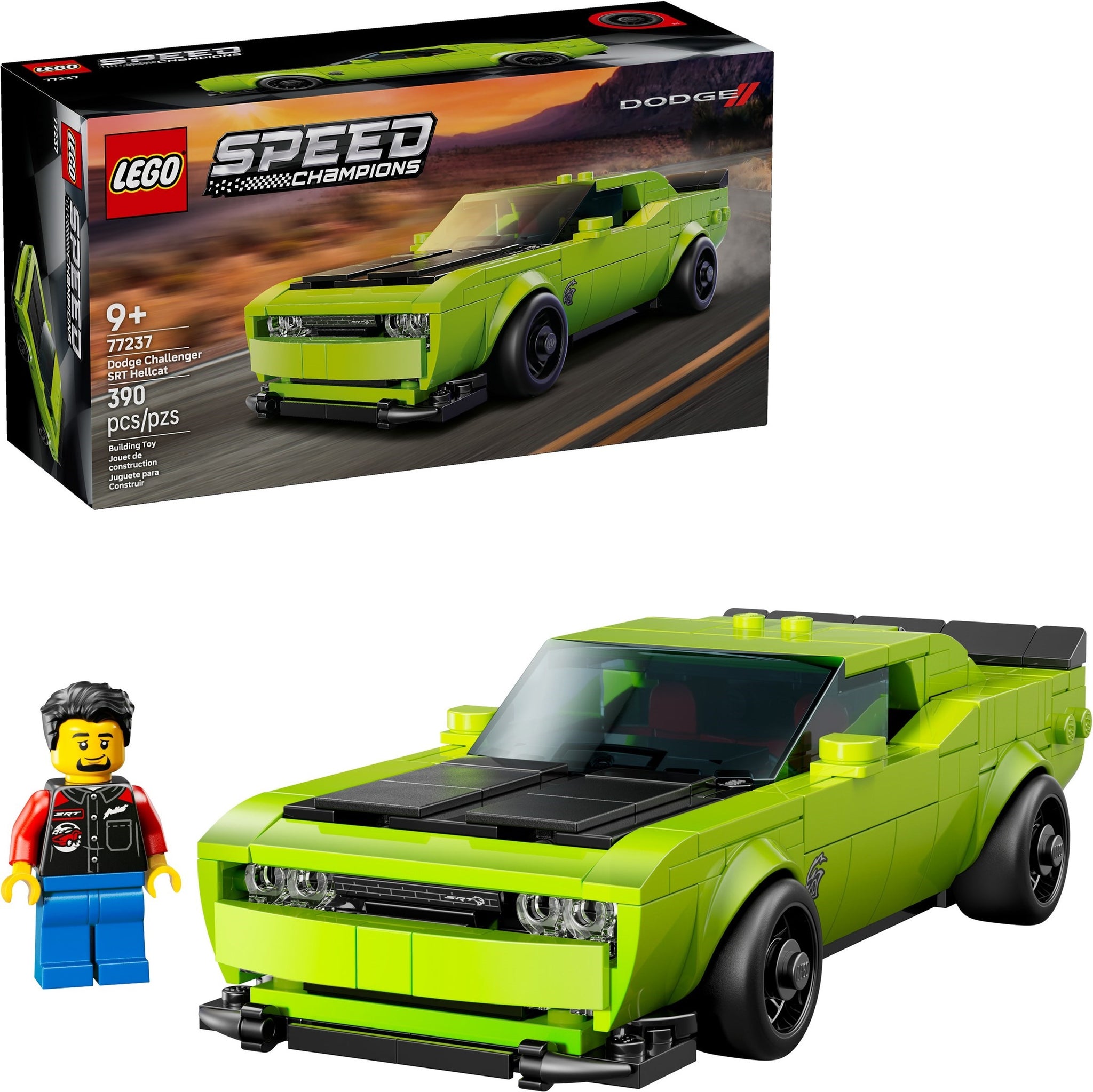 77237 Dodge Challenger SRT Hellcat – Bricks and Minifigs Ontario