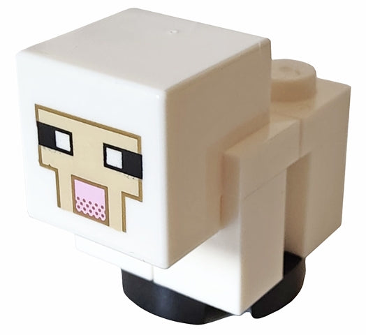 minesheep09 Minecraft Sheep, Lamb, White Legs and Head - Brick Built ...