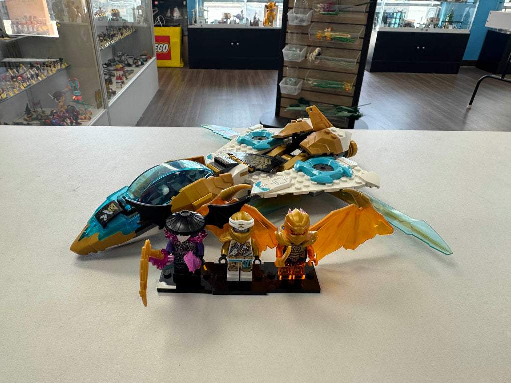 71770 LEGO Ninjago: Zane's Golden Dragon Jet (Retired) (Previously Own ...