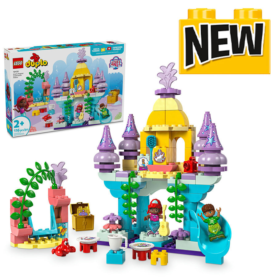 10435 LEGO Duplo Ariel's Magical Underwater Palace – Bricks and ...
