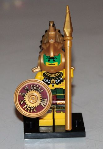 col07-2 Aztec Warrior, Series 7 – Bricks and Minifigs Ontario