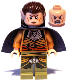 LOR033 Elrond - Short Cape – Bricks and Minifigs Ontario