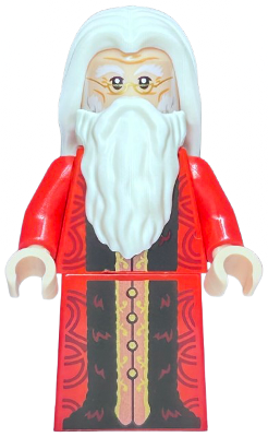 HP525 Albus Dumbledore - Red Robe – Bricks and Minifigs Ontario