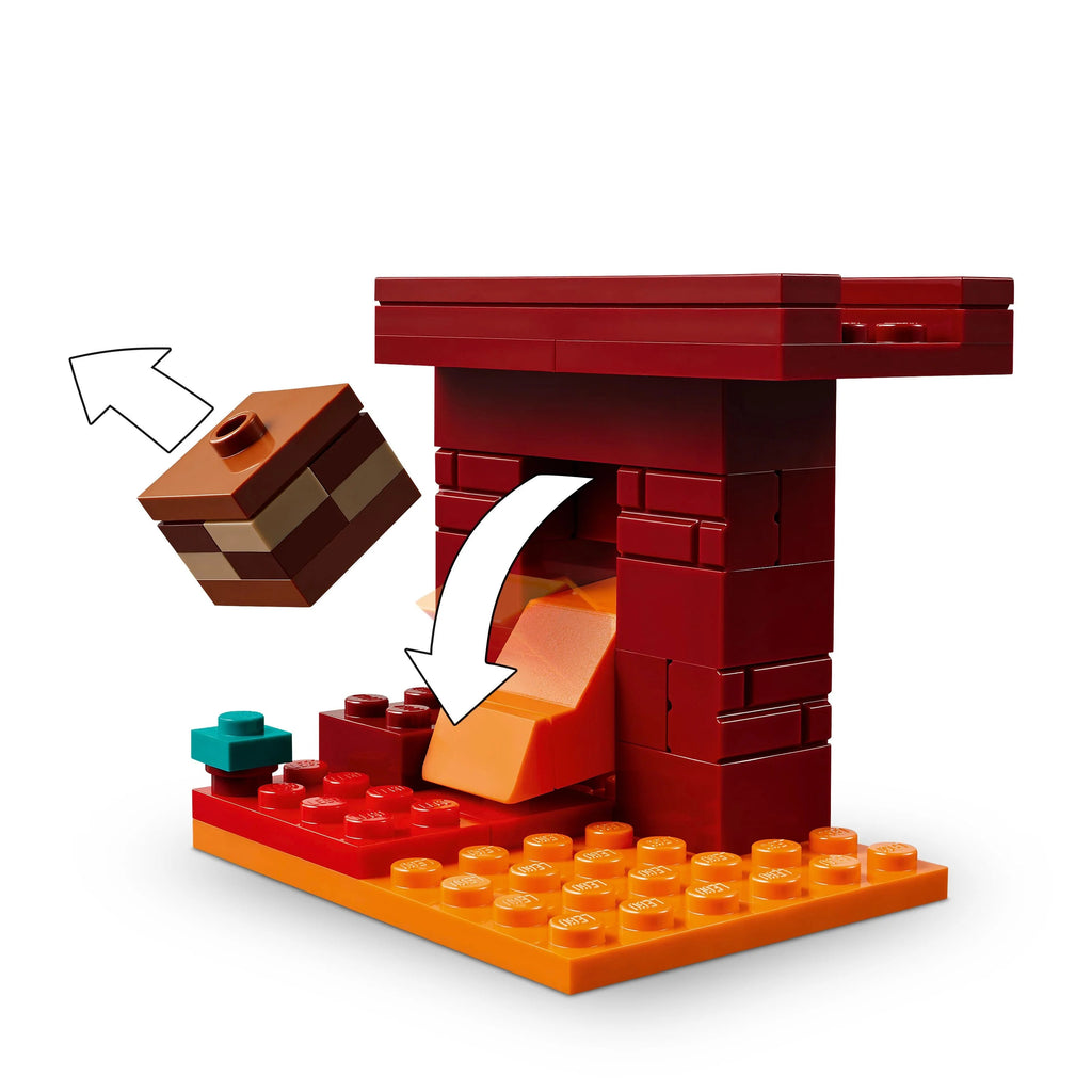 21266 The Nether Lava Battle – Bricks and Minifigs Ontario