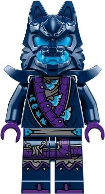 NJO851 Wolf Mask Claw Warrior - Dark Blue and Dark Azure Mask – Bricks ...