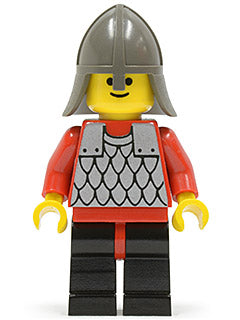 CAS148 Scale Mail - Red with Red Arms – Bricks and Minifigs Ontario