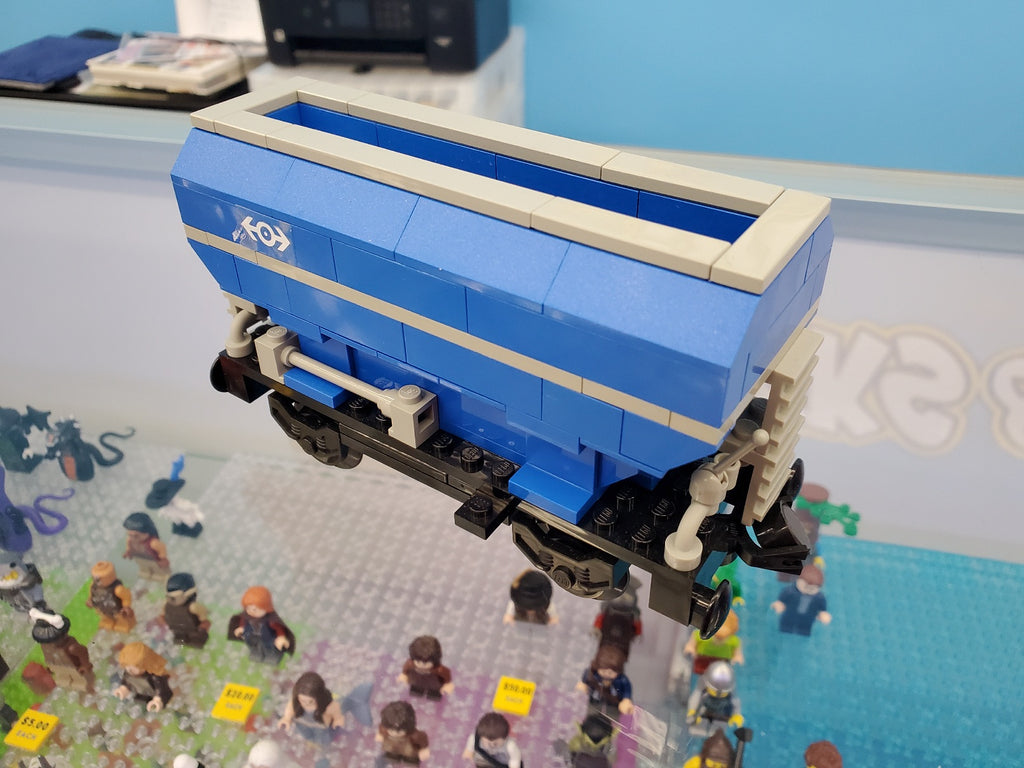 4536 Blue Hopper Car (Previously Owned) (Retired) – Bricks and Minifigs ...