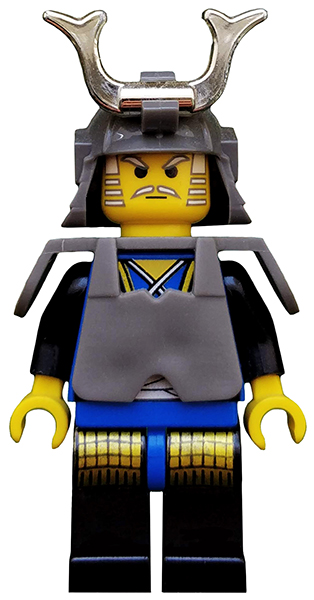 CAS056 Ninja - Shogun, Blue with Armor – Bricks and Minifigs Ontario