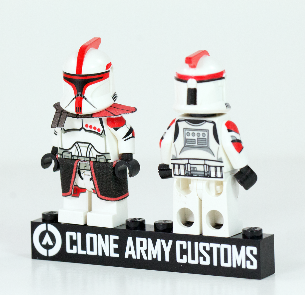 Clone Army Customs Phase 1 ARC Trooper - Red – Bricks and Minifigs Ontario