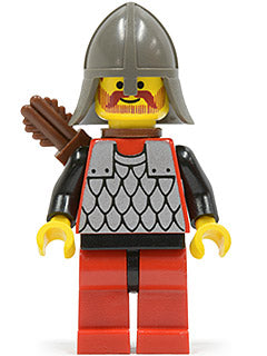 CAS163a Scale Mail - Red with Black Arms – Bricks and Minifigs Ontario