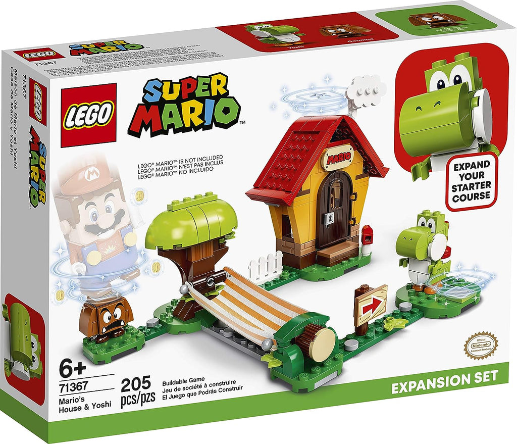 71367 LEGO Super Mario Mario’s House & Yoshi Expansion Set (Retired ...