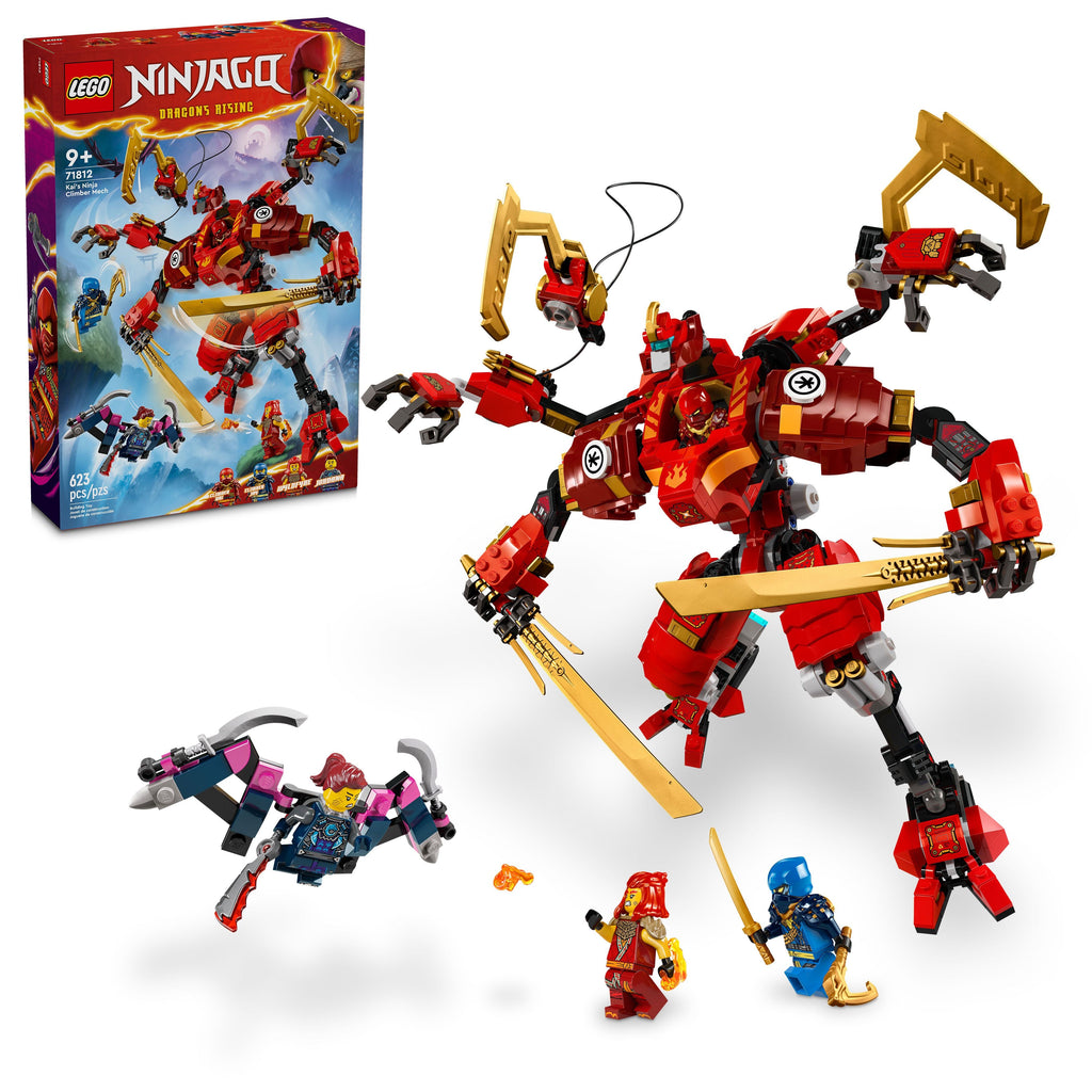 71812 Kai's Ninja Climber Mech – Bricks and Minifigs Ontario