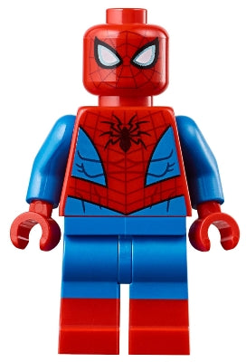 sH536 Spider-Man - Metallic Light Blue Eye – Bricks and Minifigs Ontario