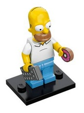 colsim-1 Homer Simpson, The Simpsons, Series 1 – Bricks and Minifigs ...
