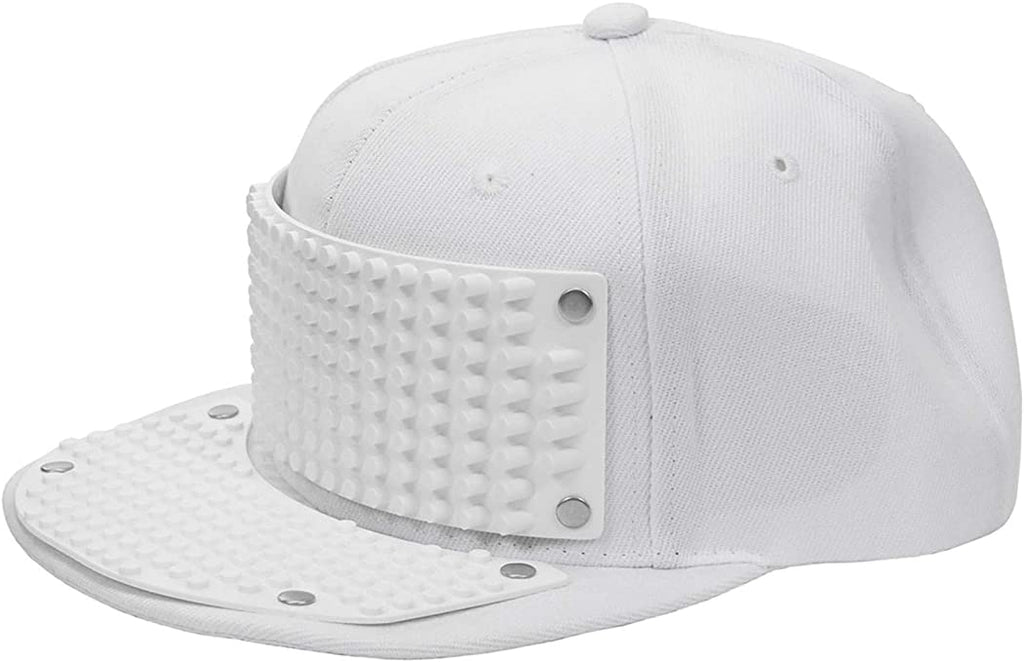 Building Blocks Cap (White) – Bricks and Minifigs Ontario