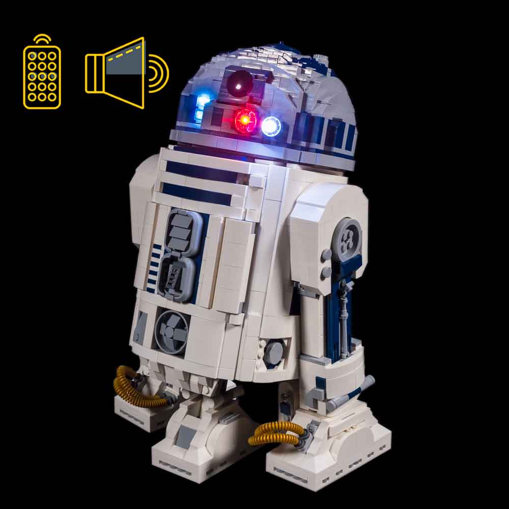 Light My Bricks R2-D2 #75308 Light and Sound Kit – Bricks and Minifigs ...