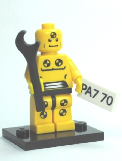 col01-8 Demolition Dummy, Series 1 – Bricks and Minifigs Ontario