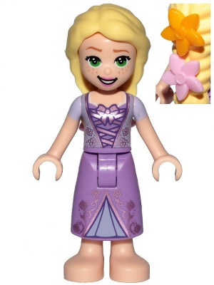 DP107 Rapunzel with 2 Flowers in Hair – Bricks and Minifigs Ontario