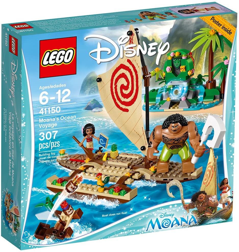 41150 Disney Princess Moana's Ocean Voyage (Retired) (New Sealed ...