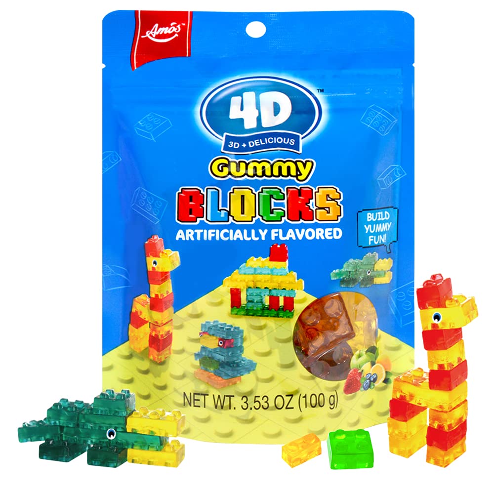 4D Gummy Blocks 3.53oz – Bricks and Minifigs Ontario