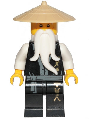 NJO495 Wu Sensei - Legacy, Black Robe – Bricks and Minifigs Ontario